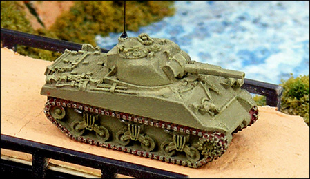 M4A1 75mm Sherman w/applique armour, split commander's hatch