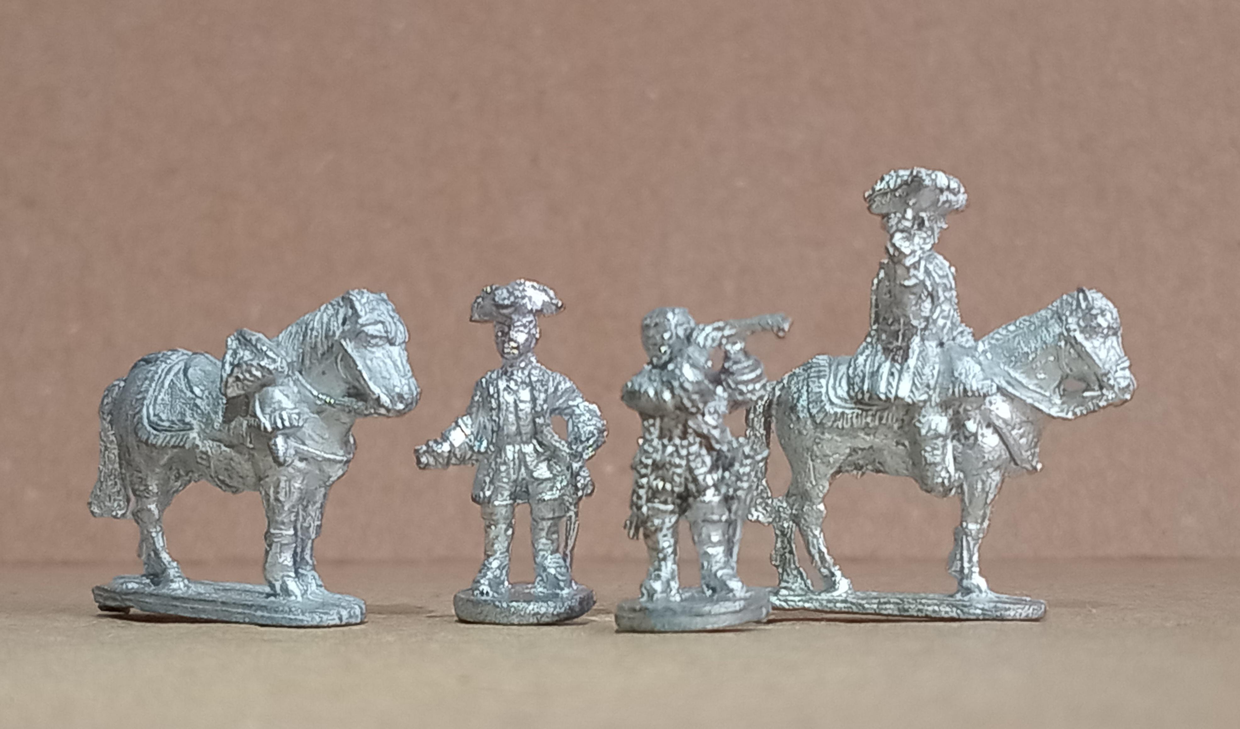 Personalities: Marshall Soubise, Gen Chevert & Officer