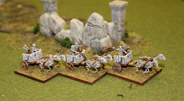 Egyptian Skeleton Chariots